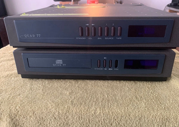 Quad 77 CD Player & Quad 77 Preamplifier – Audiophonie