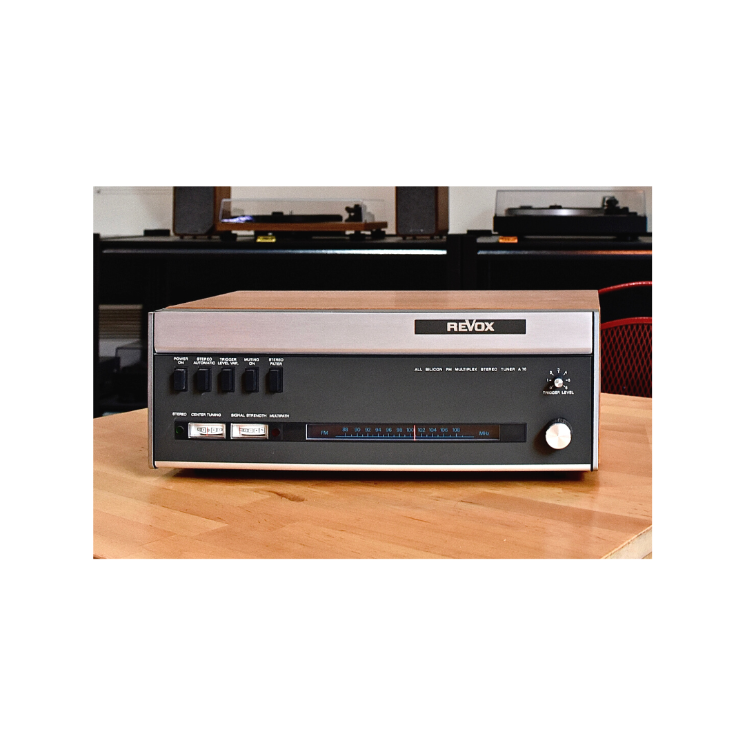 Revox A76 / FM Stereo Tuner – Audiophonie